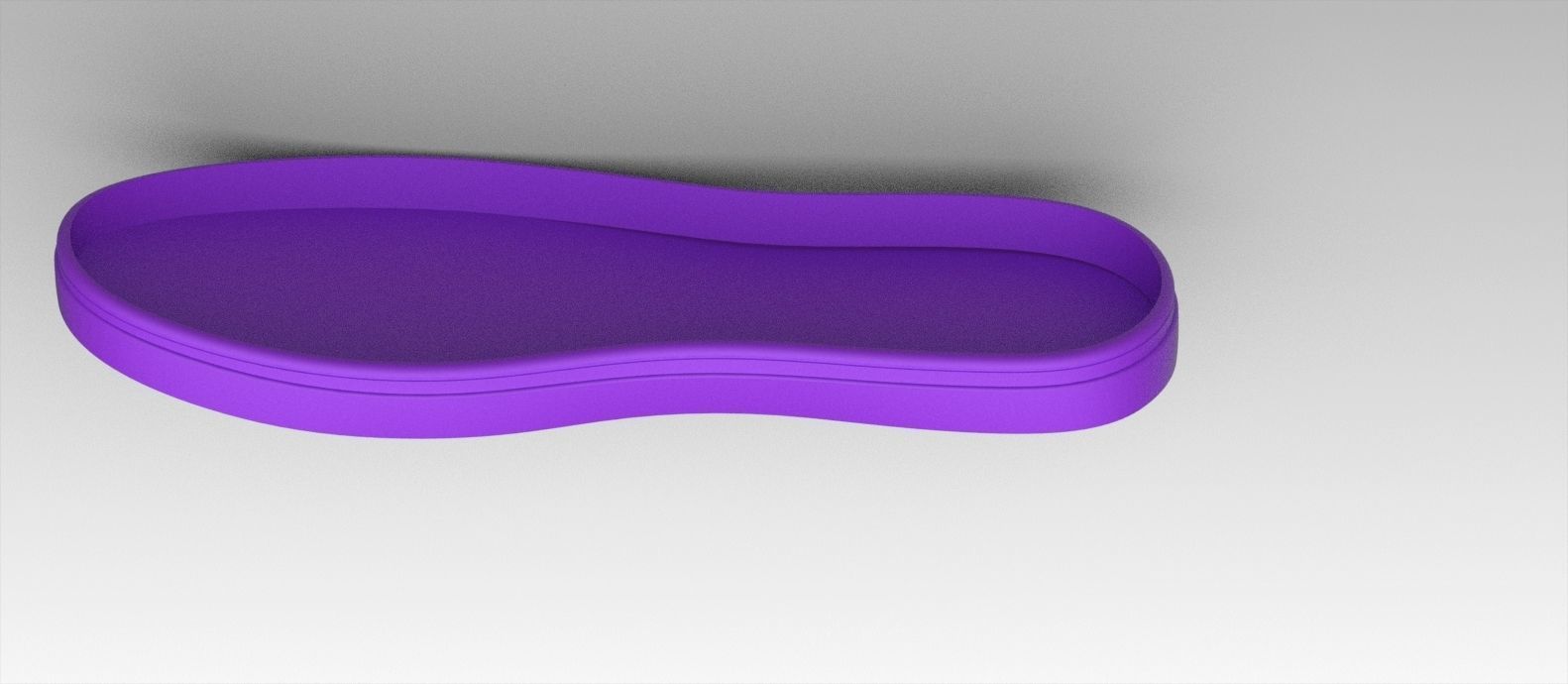 shoe sole 3D model 3D printable | CGTrader