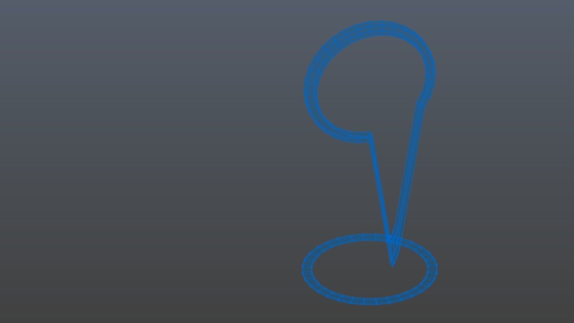 3D model Low poly Map Pointer VR / AR / low-poly | CGTrader