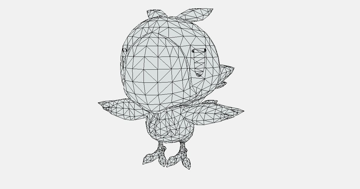 Chocobo from World of Final Fantasy 3D model | CGTrader