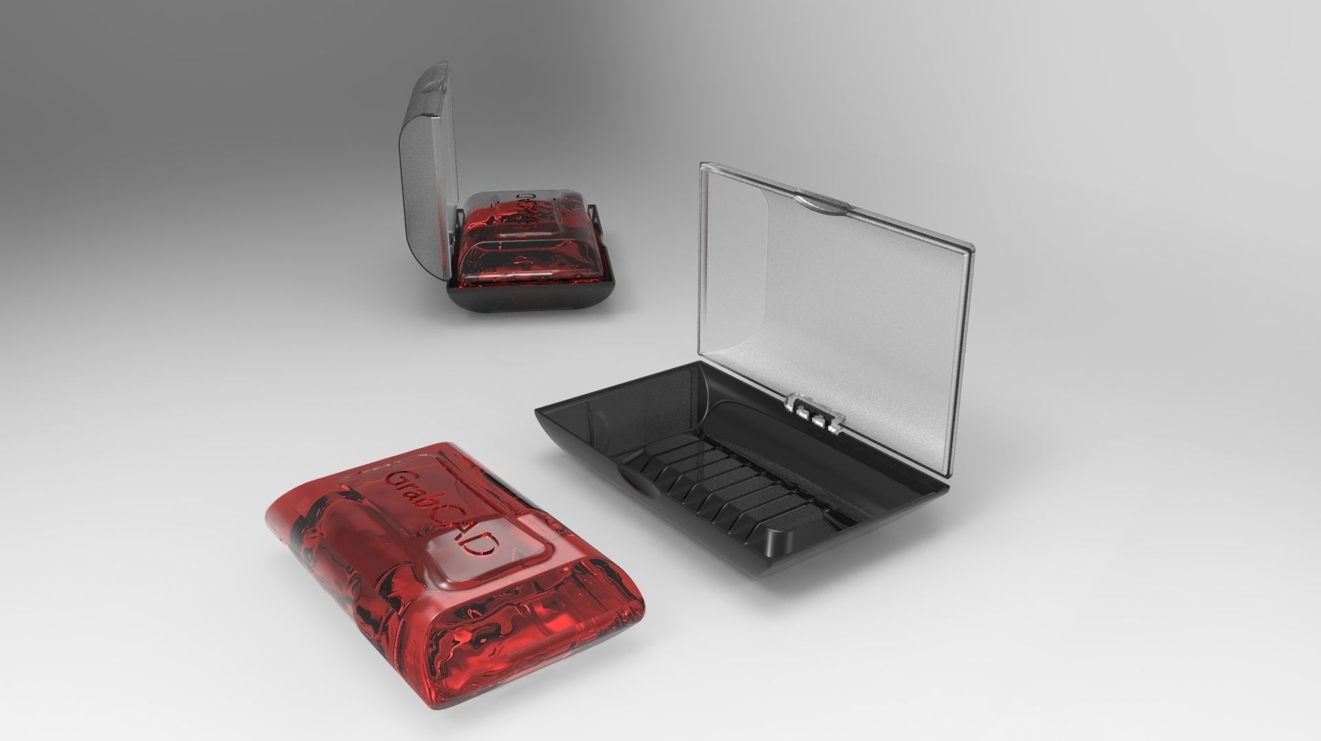 Plastic household soap box free 3D model | CGTrader