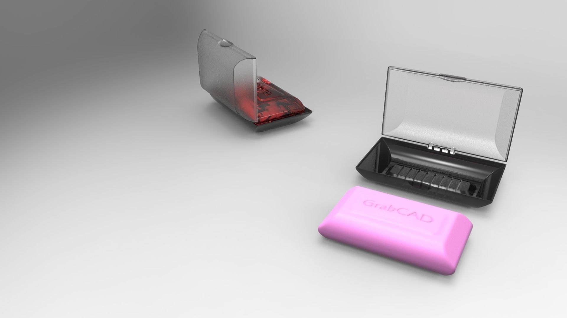 Plastic household soap box free 3D model | CGTrader