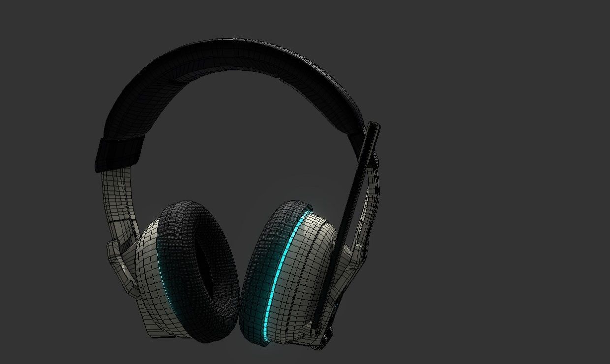 Headphones 3D model headset 3D model | CGTrader