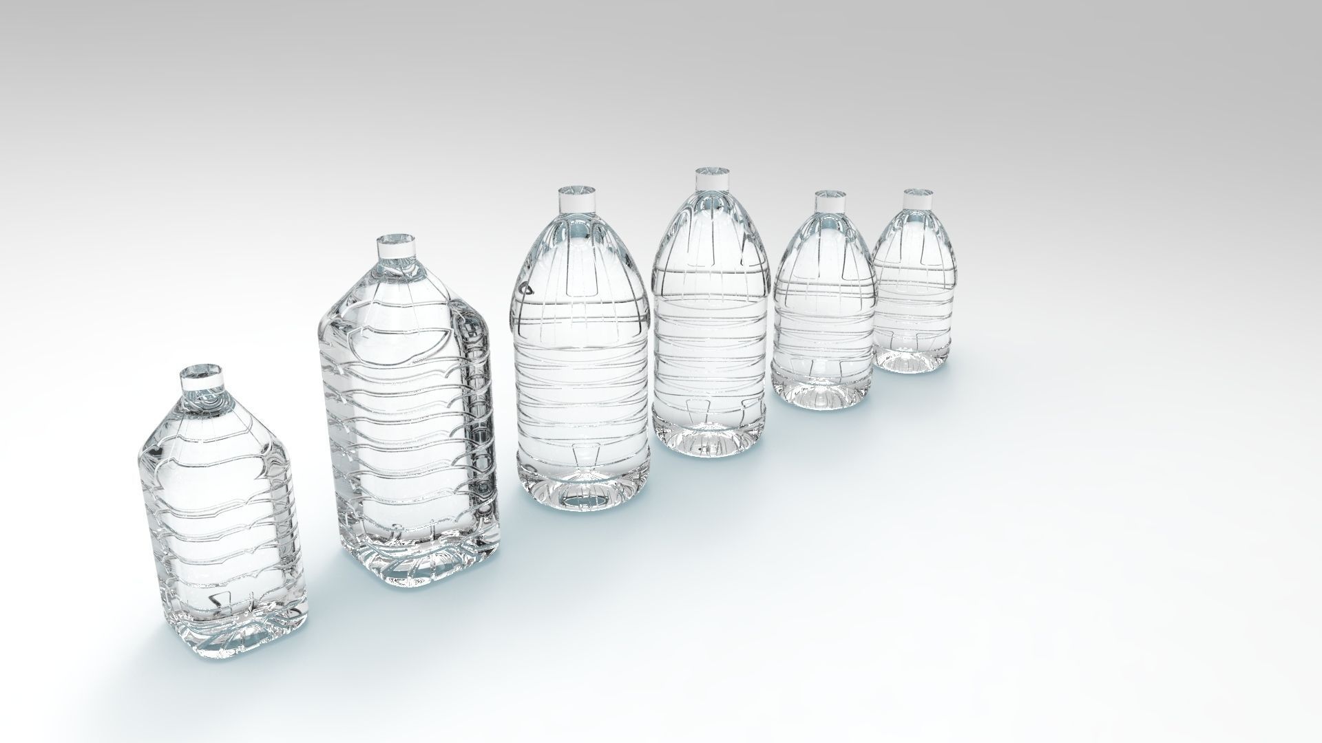 Water Pet Gallons 3D model | CGTrader