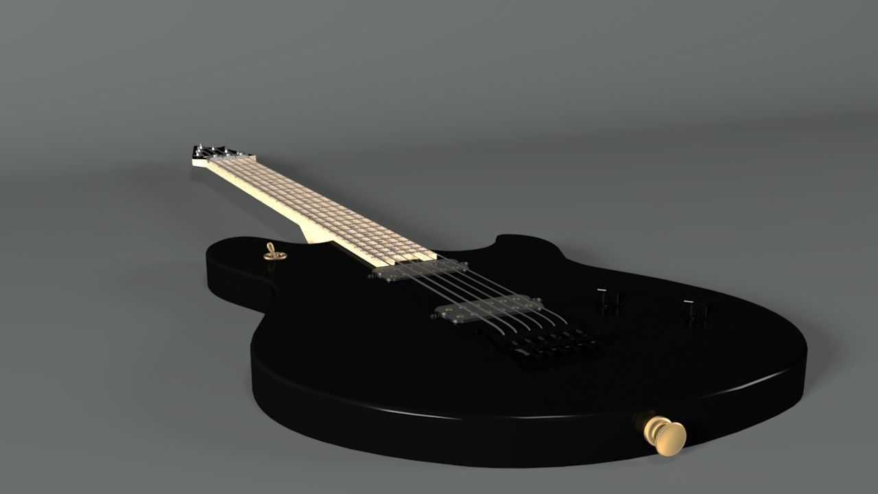 EVH Wolfgang Standard Guitar 3D model | CGTrader