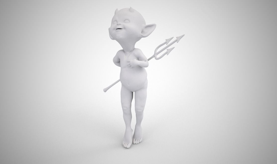 Red Devil 3D model 3D printable | CGTrader
