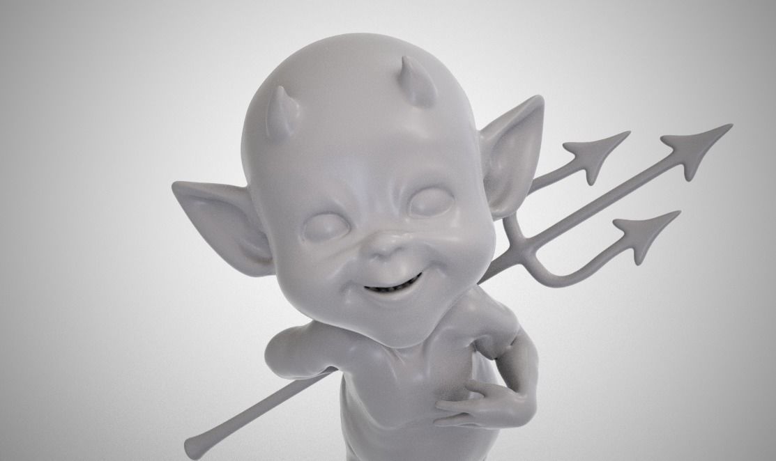 Red Devil 3D model 3D printable | CGTrader