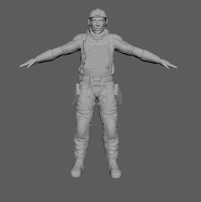 Army Man free 3D model 3D printable | CGTrader