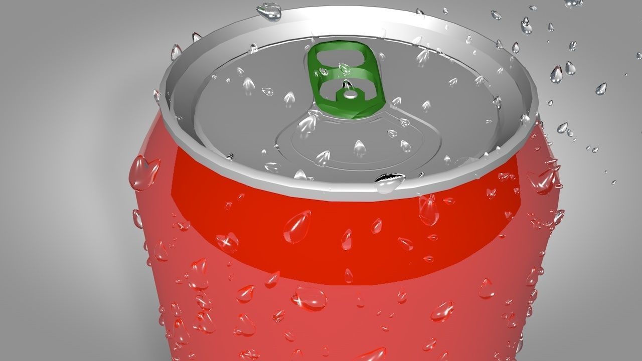 Can freeze 3D model | CGTrader