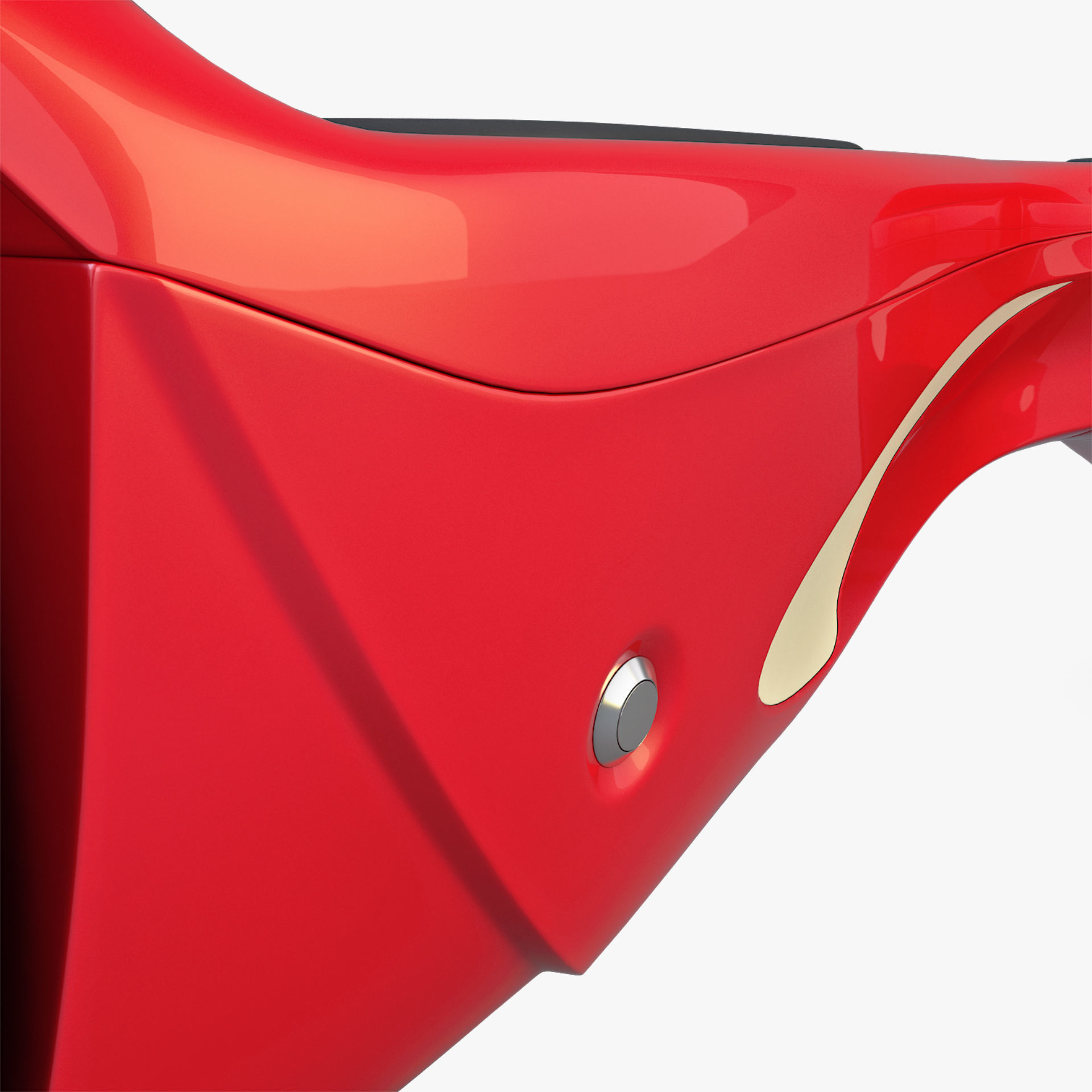 Hx X1 High red 3D model | CGTrader