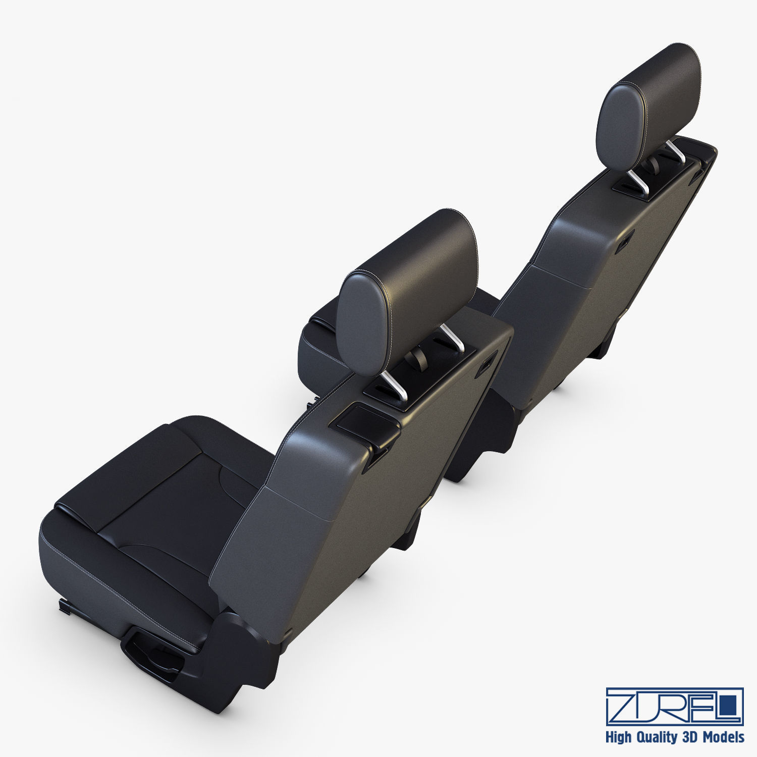 Car Seat Rear 3D model | CGTrader