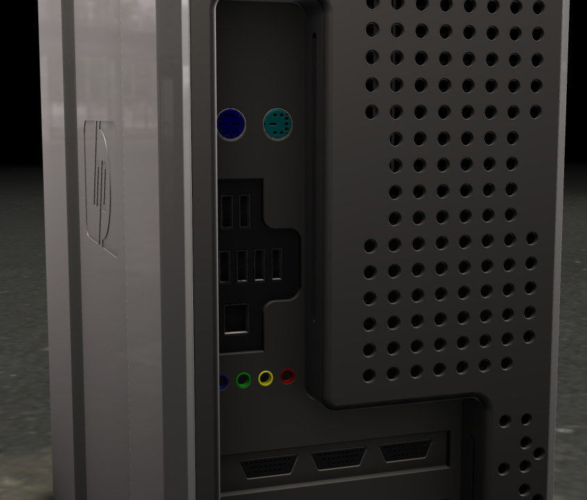 hp workstation 3D model | CGTrader