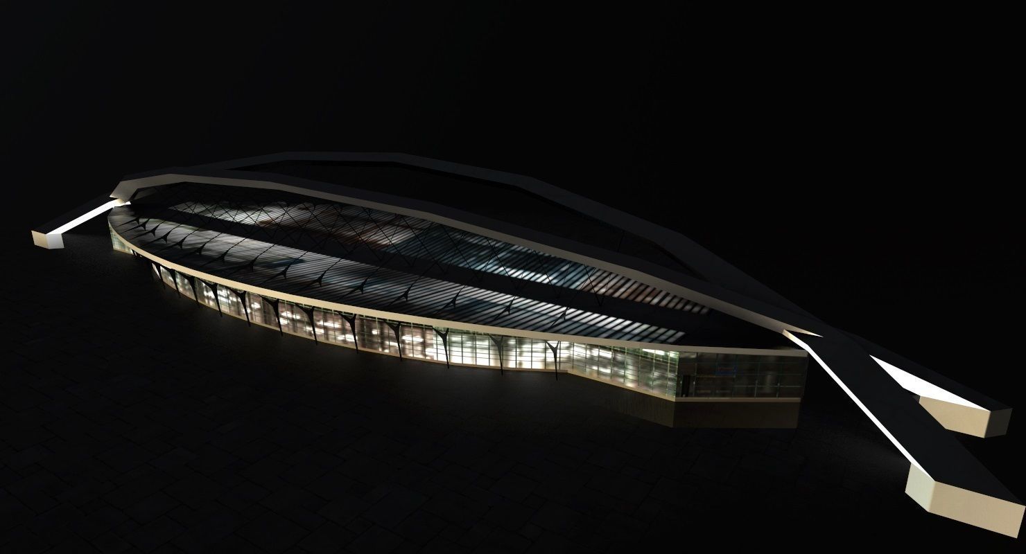 3D model Prague Metra Strizkov VR / AR / low-poly | CGTrader