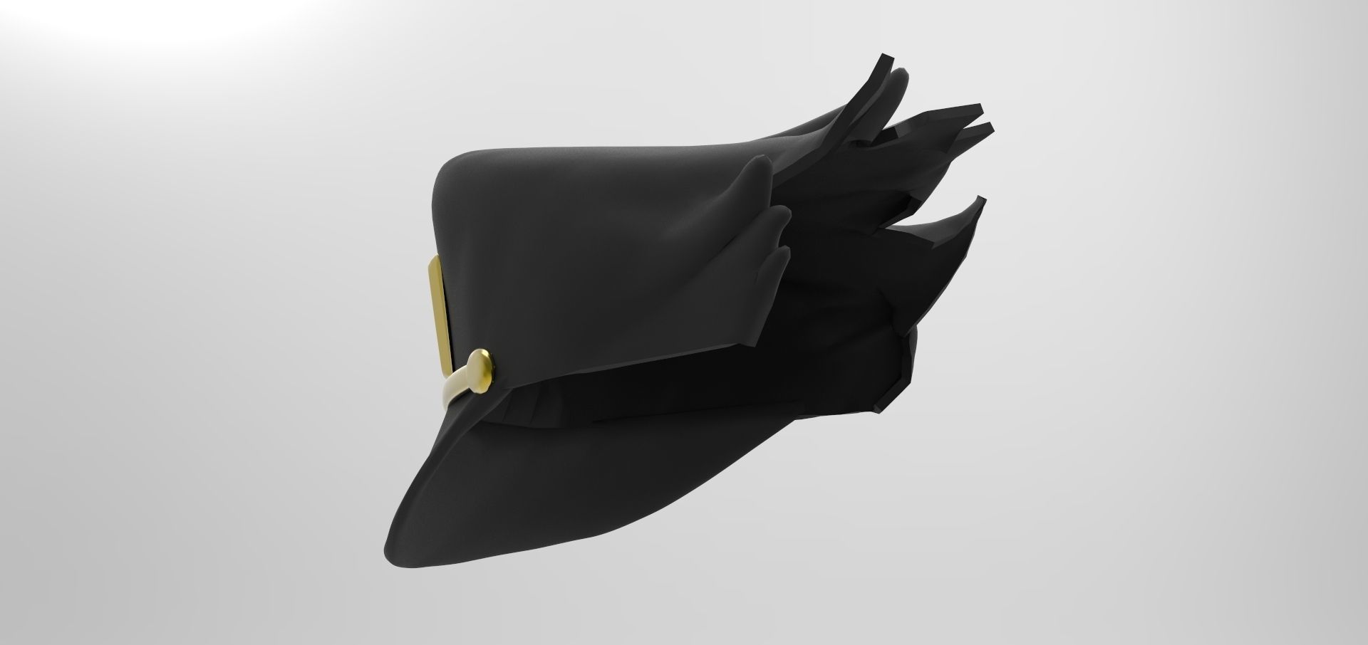 JOJO Jotaro Kujo COSPLAY Hat 3D model 3D printable | CGTrader