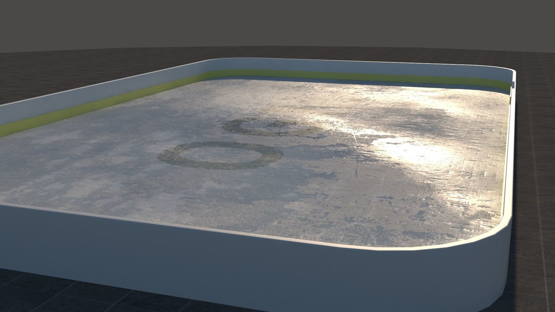 3D model Ice Rink VR / AR / low-poly | CGTrader