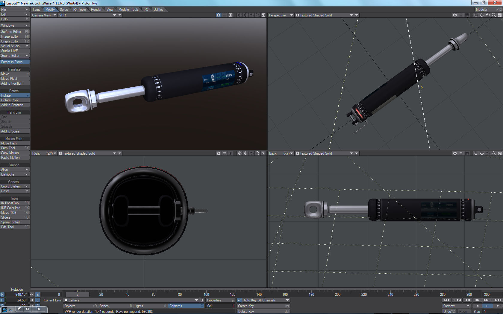 Piston Festo free VR / AR / low-poly 3D model | CGTrader