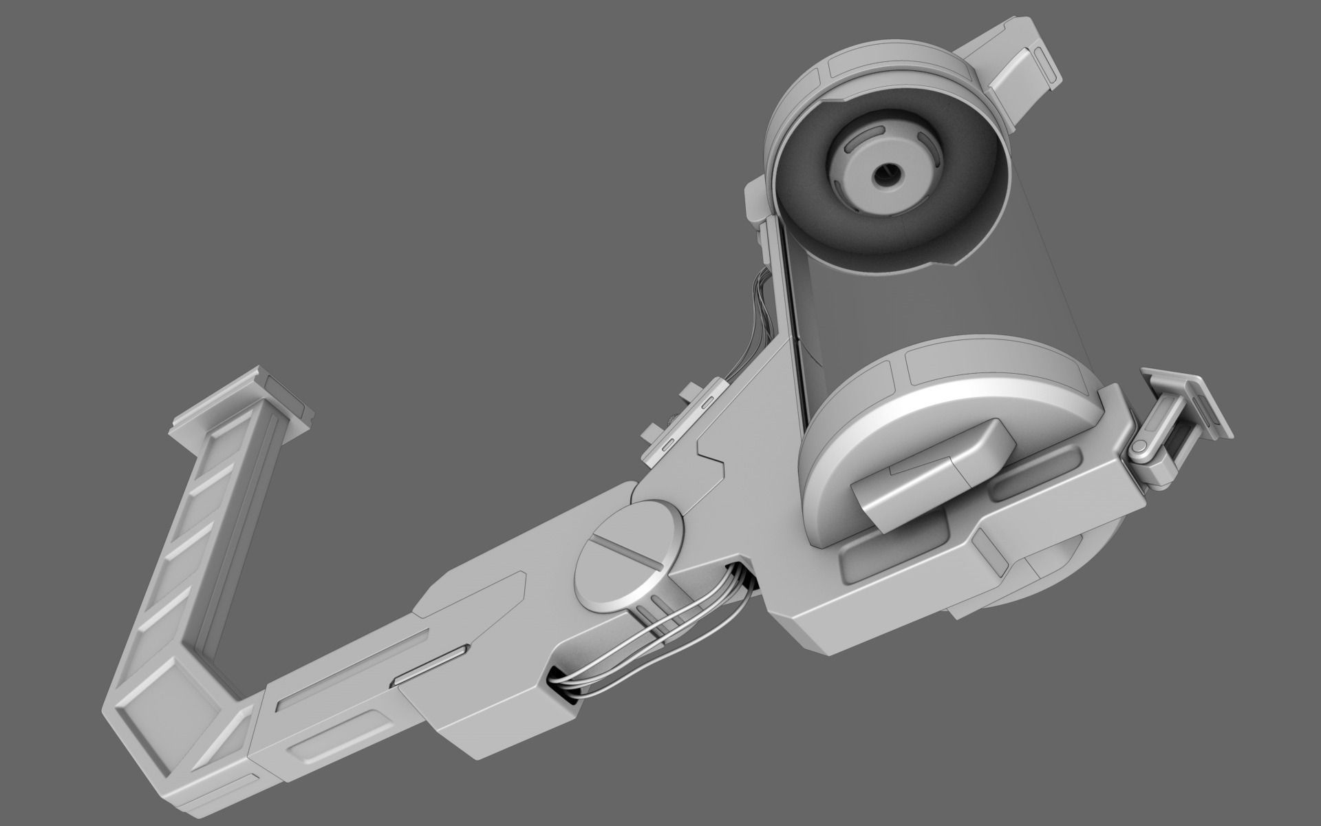 Sci Fi Lab Pod Tank 3D model | CGTrader