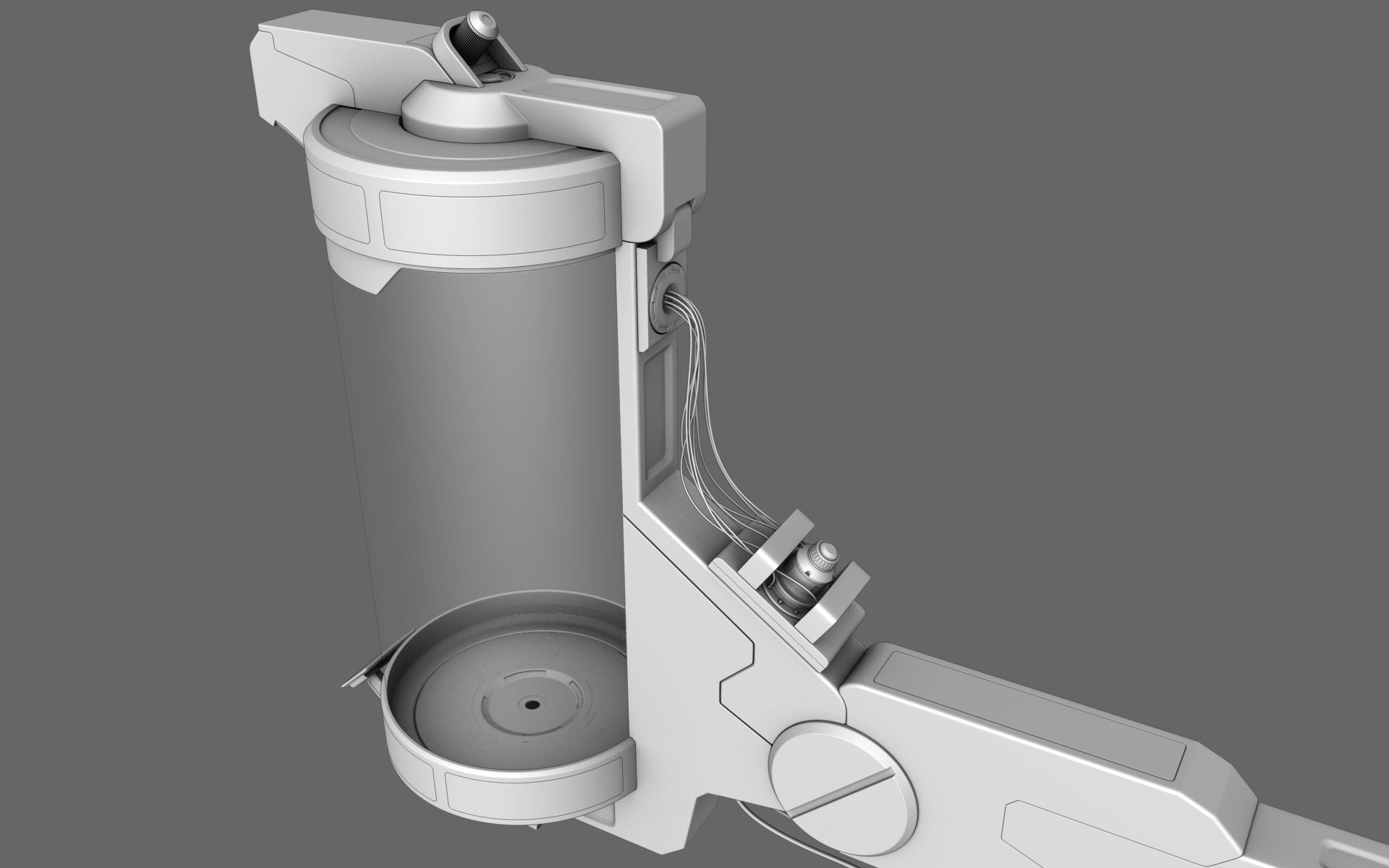 Sci Fi Lab Pod Tank 3D model | CGTrader
