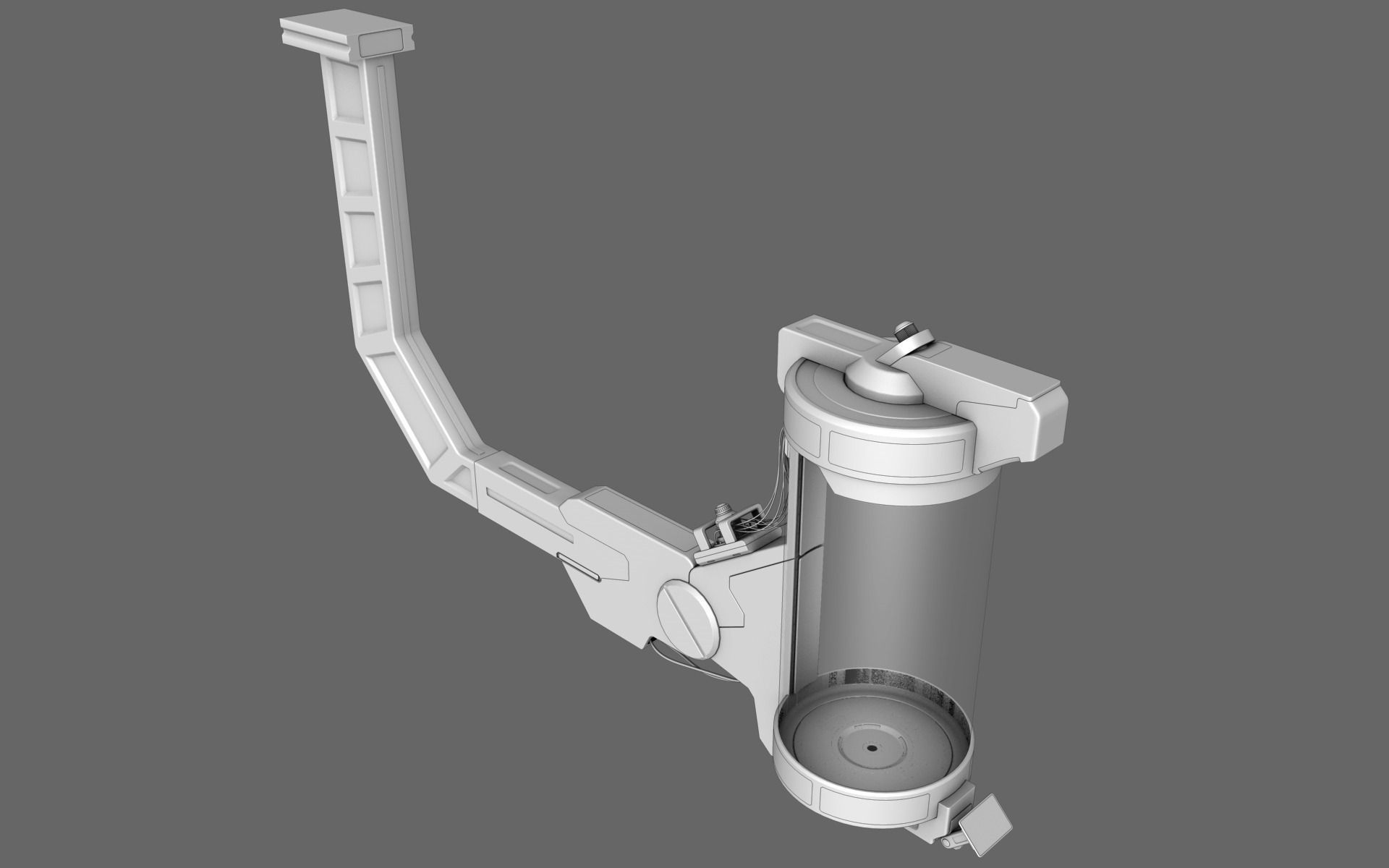 Sci Fi Lab Pod Tank 3D model | CGTrader