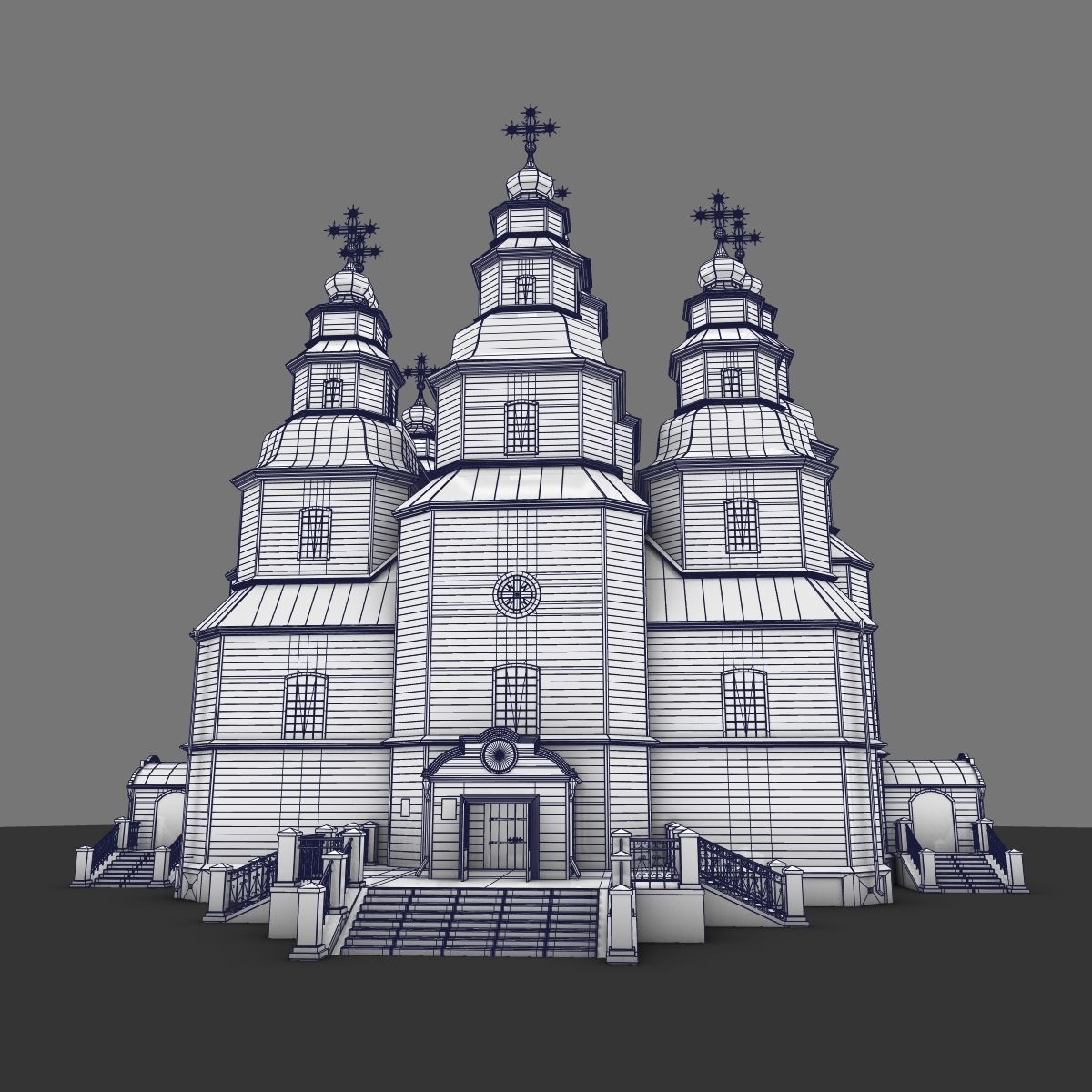 Cathedral of Trinity 3D model | CGTrader