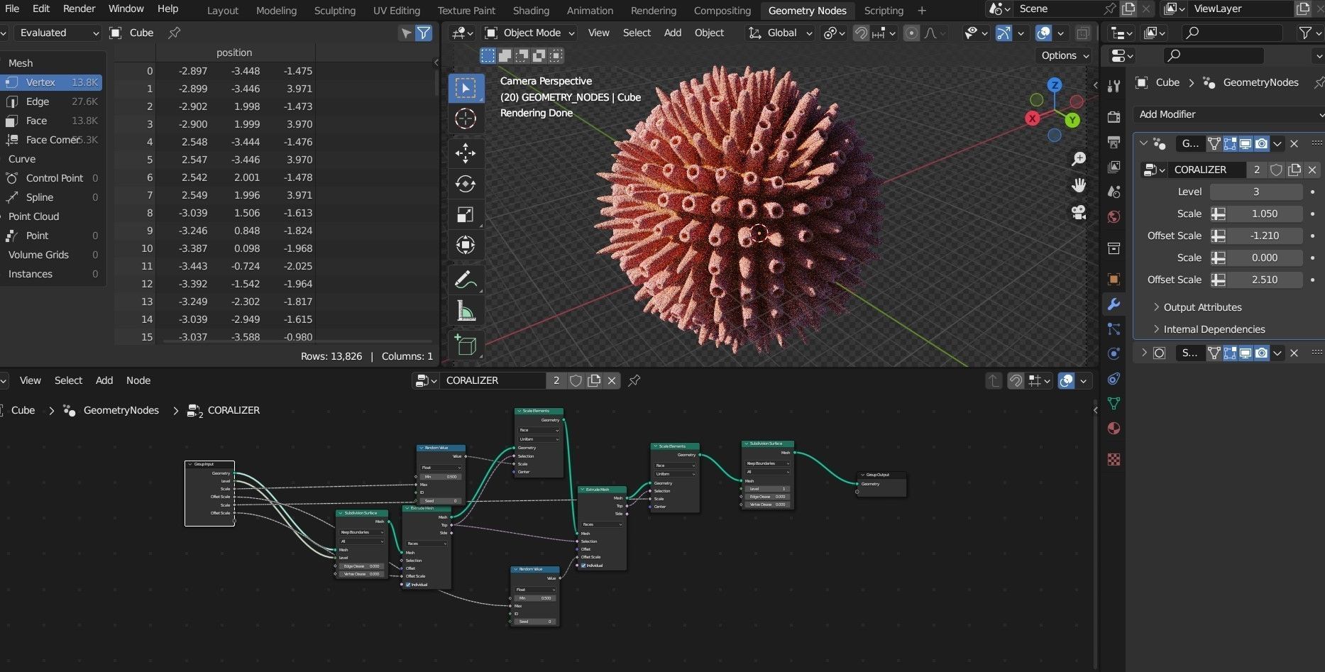 Coralizer Procedural Material Texture | CGTrader