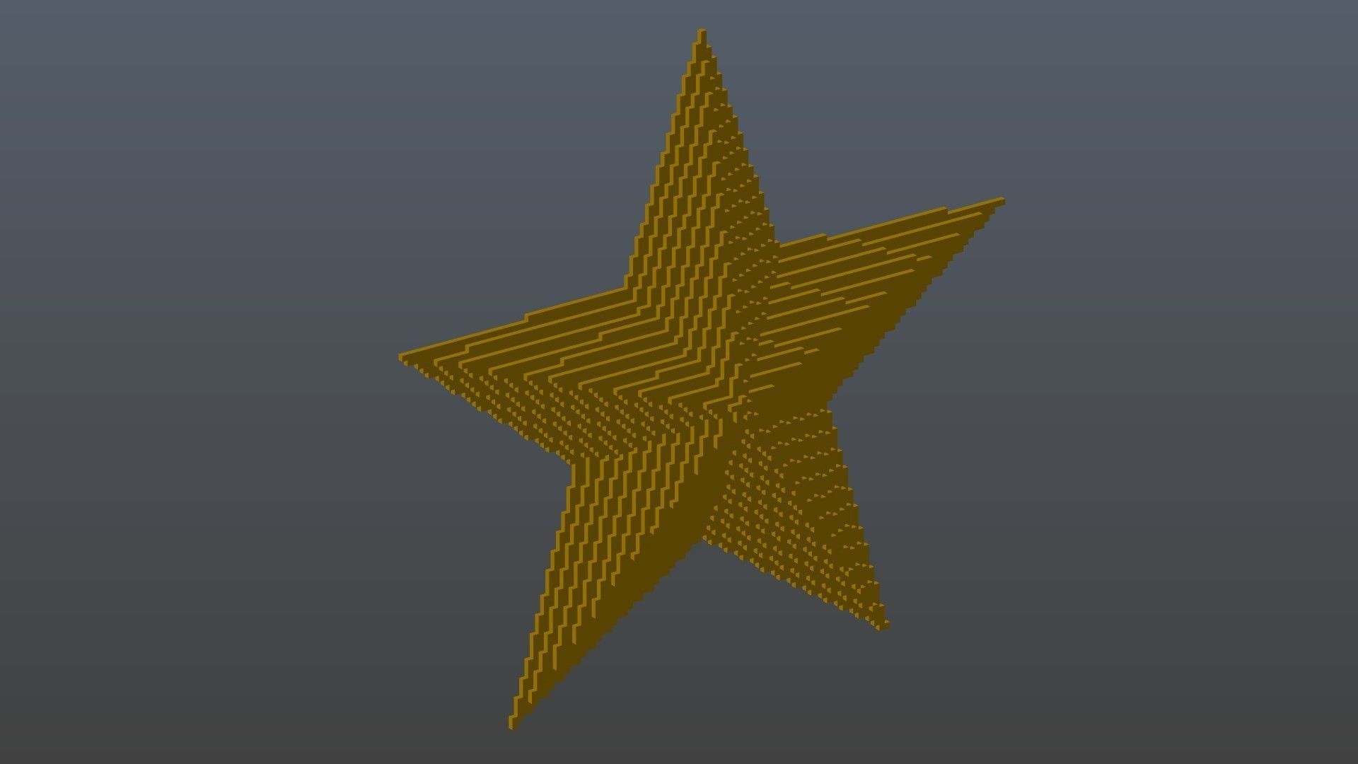 Star 2 3D model | CGTrader