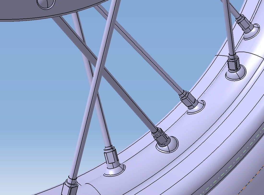 Wheel motorcycle M72 18 inch 3D model | CGTrader