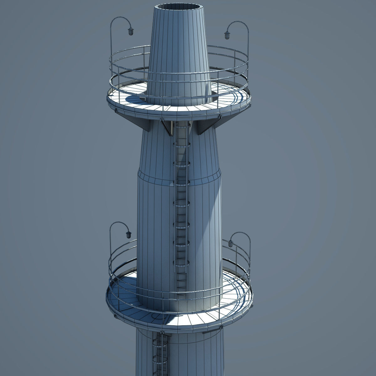 Gas Condensate Refinery Unit 3D model | CGTrader