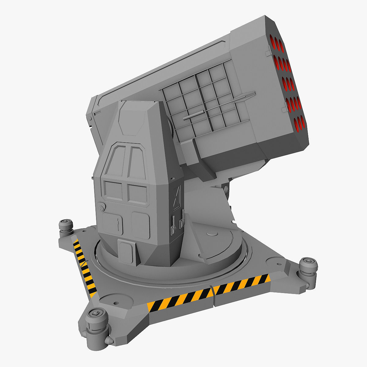 Sci-fi Rocket Launcher 3d Model 3D model | CGTrader