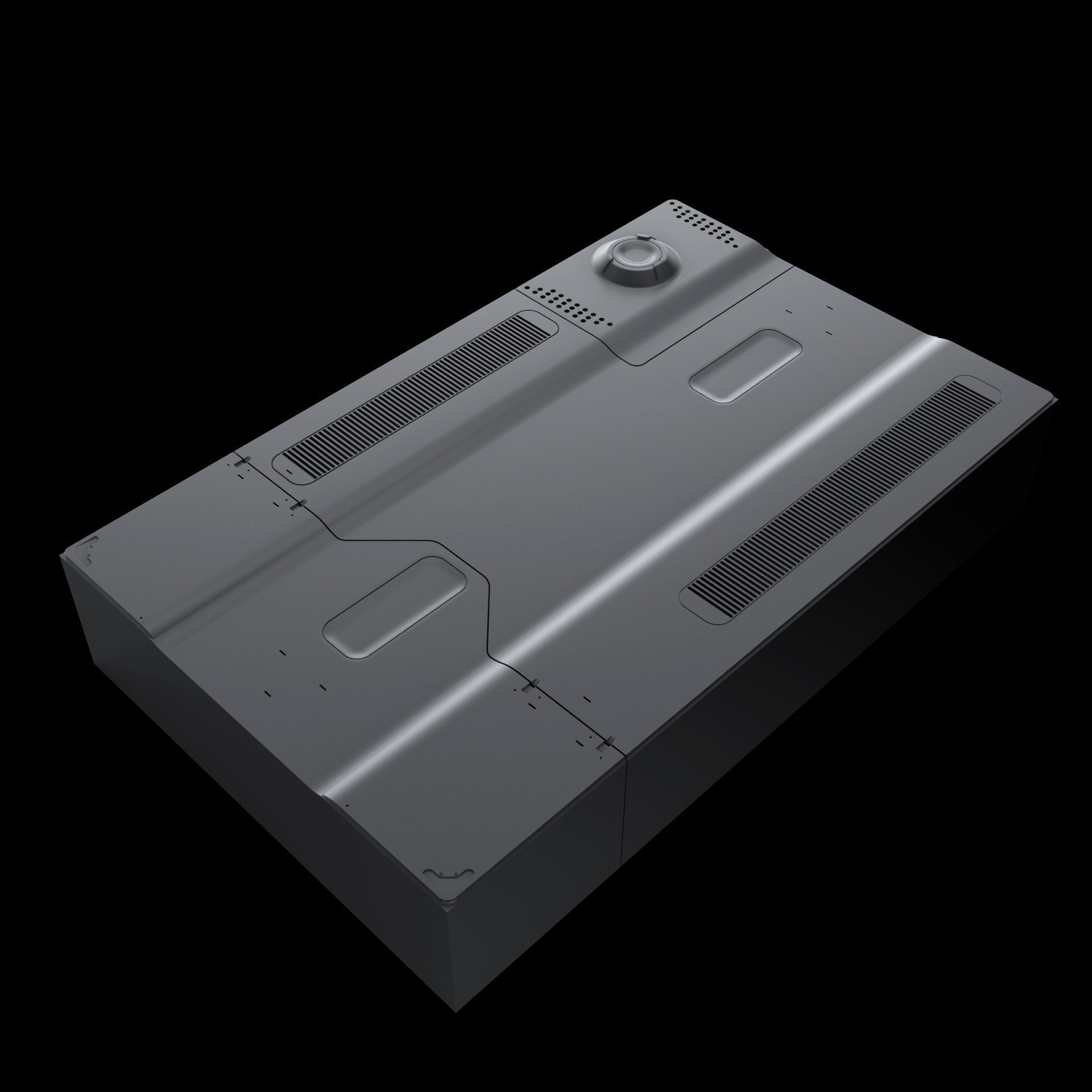 Sci-Fi Panels Volume 1 3D model | CGTrader