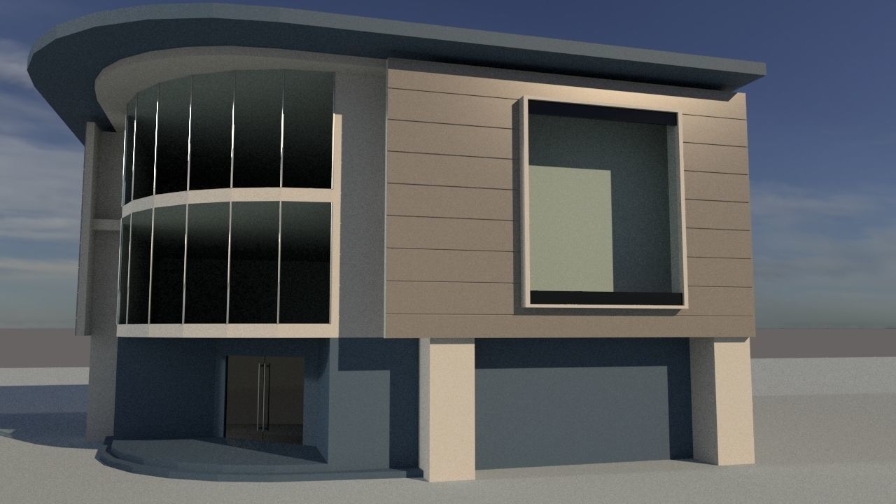 High Quality Corner Building 3D model | CGTrader