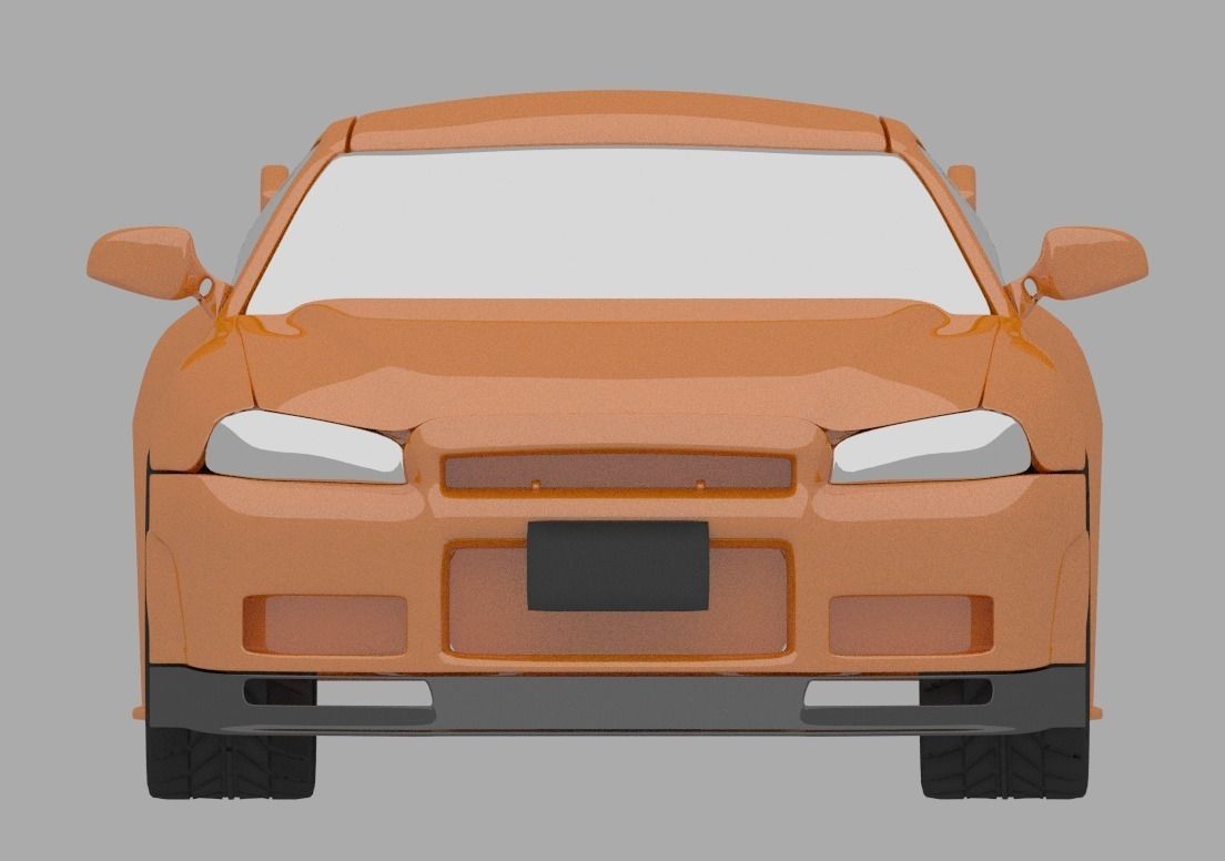 3D model Nissan Skyline VR / AR / low-poly | CGTrader