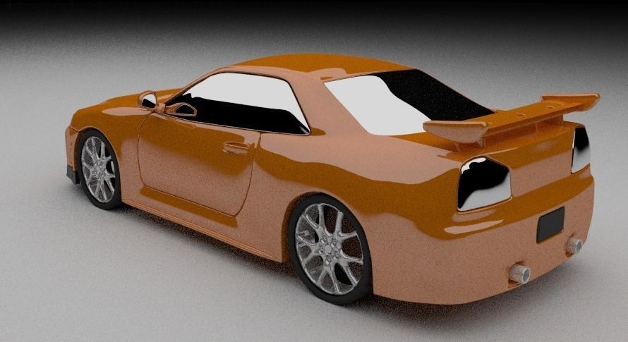 3D model Nissan Skyline VR / AR / low-poly | CGTrader