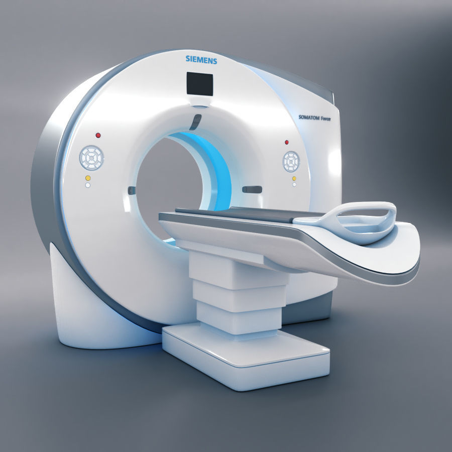 CT Scanner Siemens Somatom Force 3D model | CGTrader