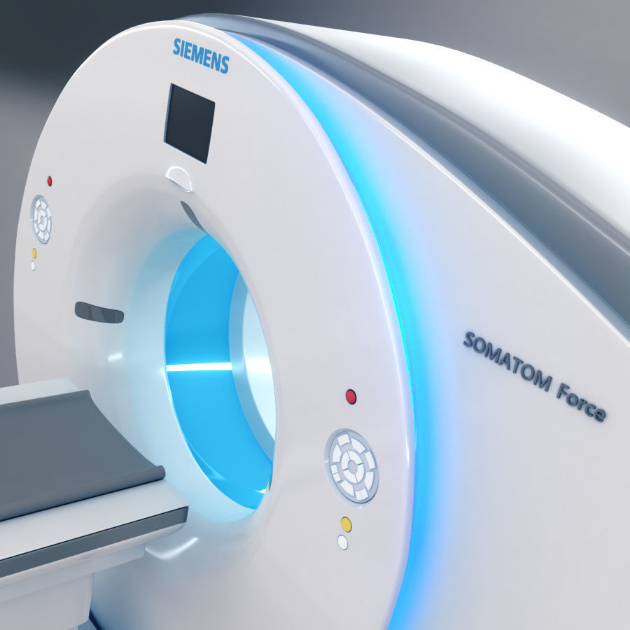 CT Scanner Siemens Somatom Force 3D model | CGTrader