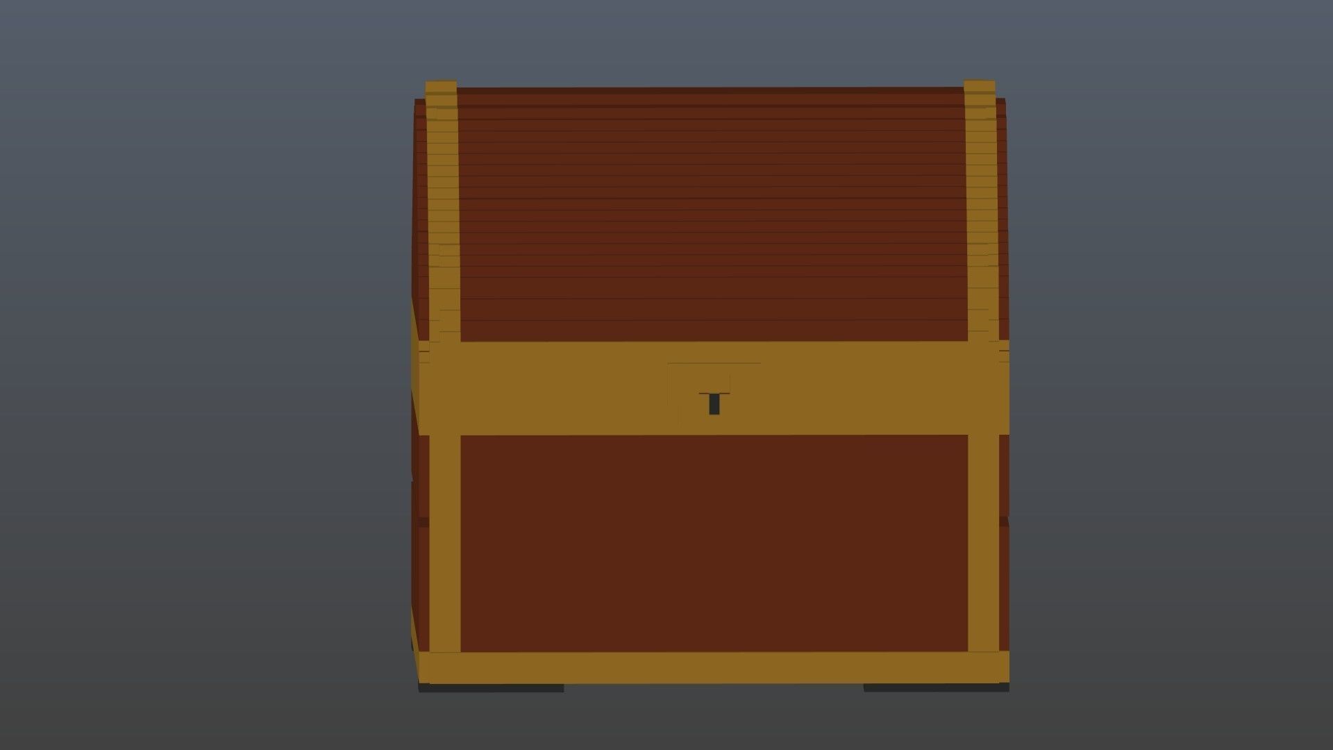 Chest voxel 3D model | CGTrader