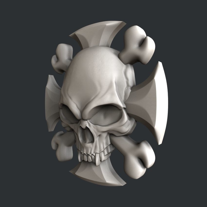 3d STL models for 3d printer skull 3D model 3D printable | CGTrader