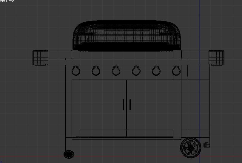 Barbecue Grill free VR / AR / low-poly 3D model | CGTrader
