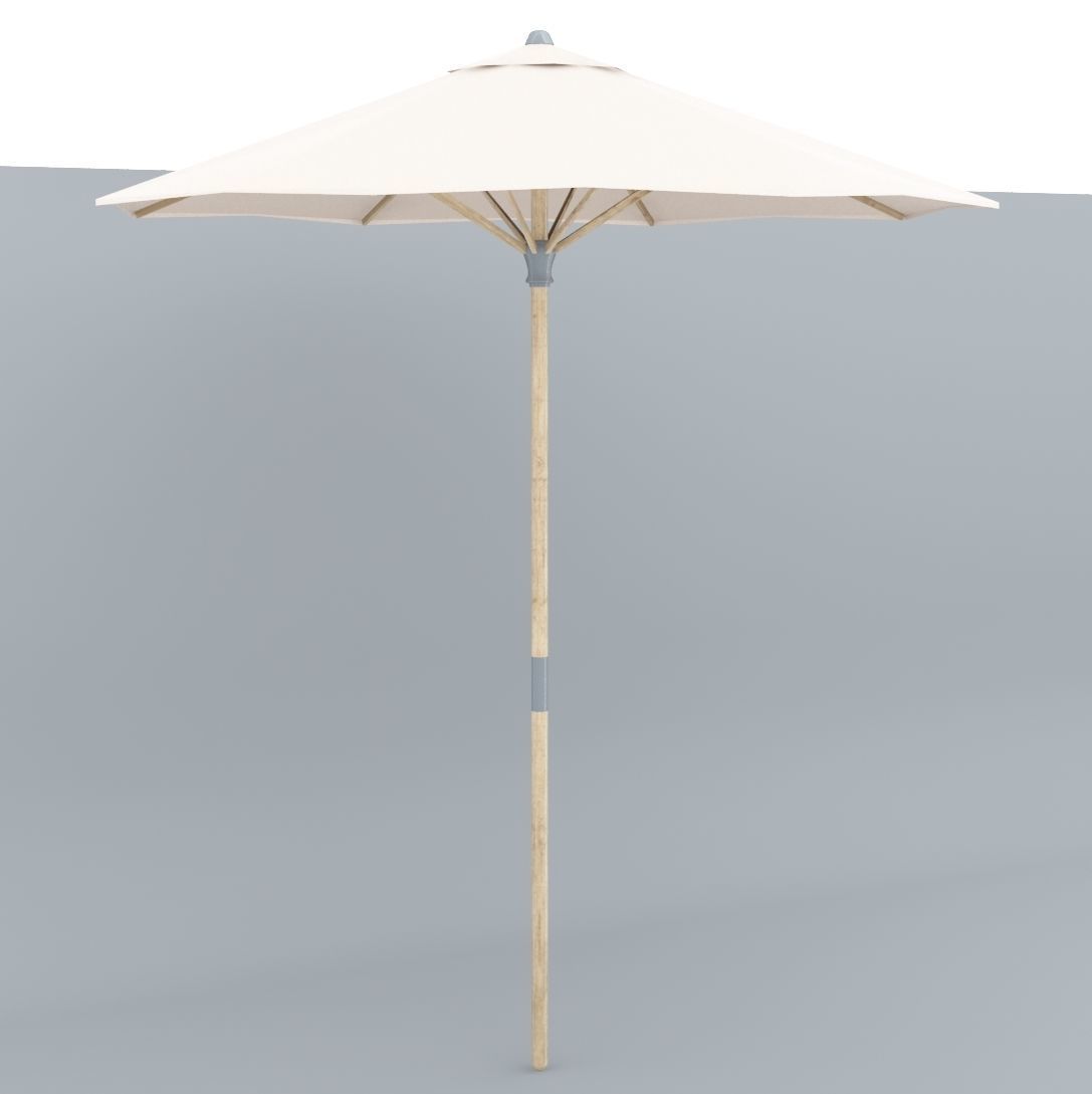 3D model LangholmenOutdoor Umbrella Low Poly VR AR VR AR low-poly VR ...