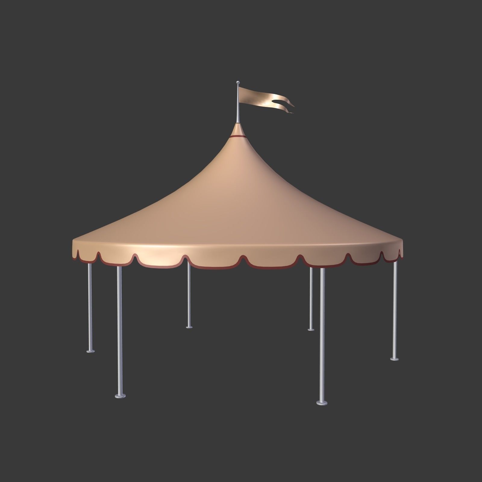 Event Canopy - Tent 3D model | CGTrader