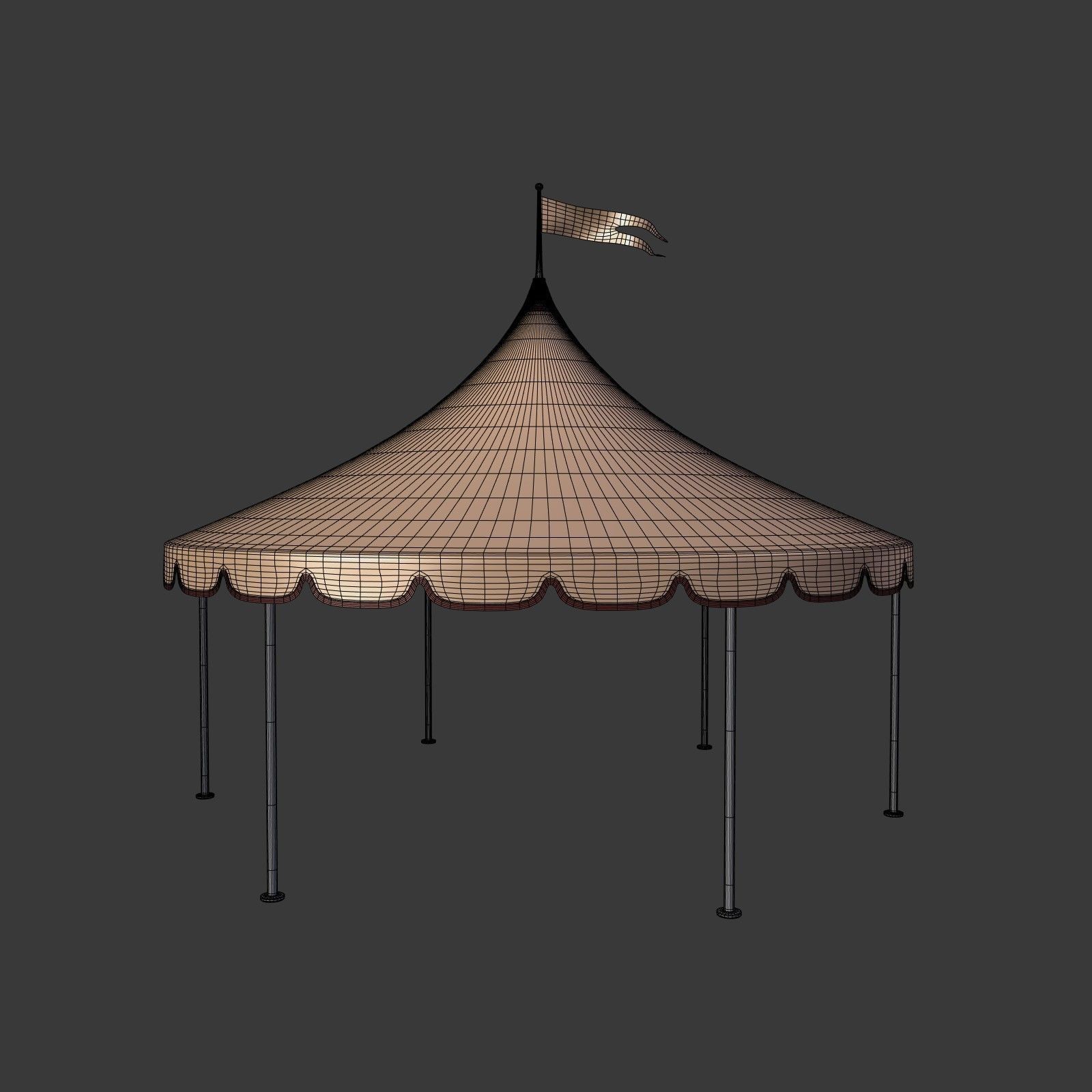 Event Canopy - Tent 3D model | CGTrader