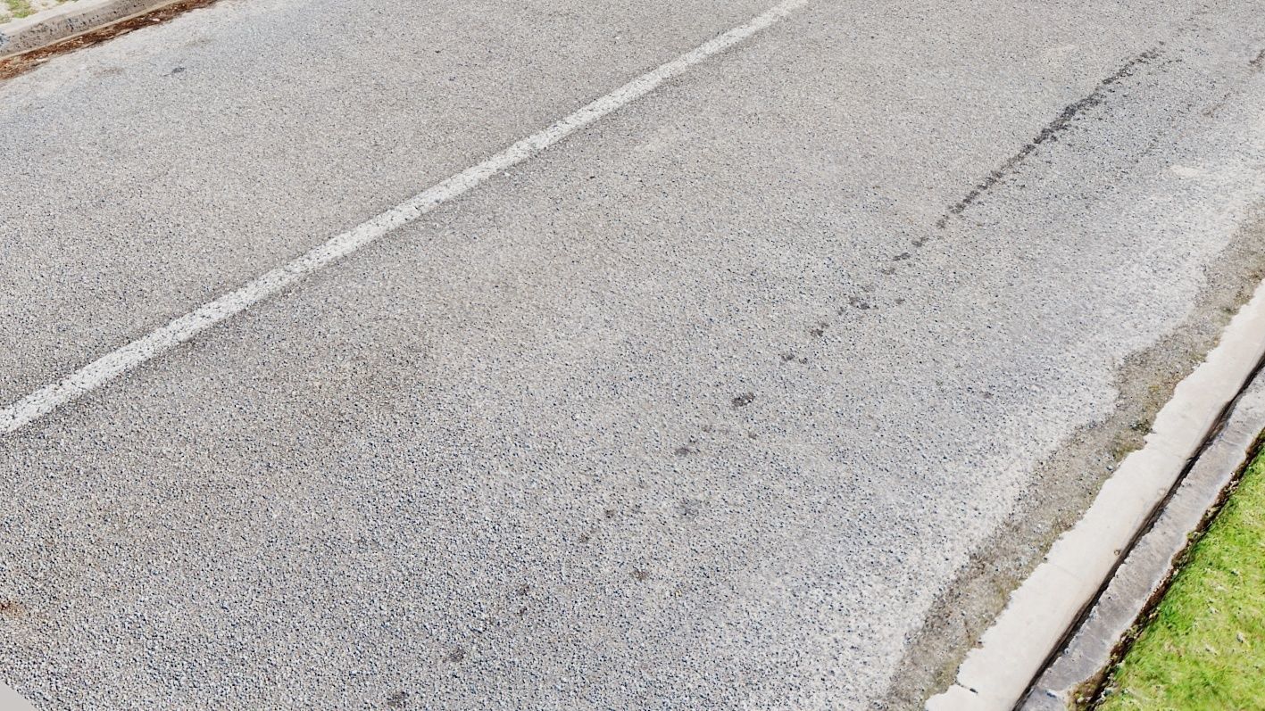 3D Scan - High Res Tarmac Road and Street 3D model | CGTrader