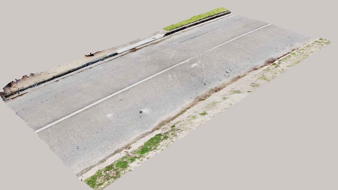 3D Scan - High Res Tarmac Road and Street 3D model | CGTrader