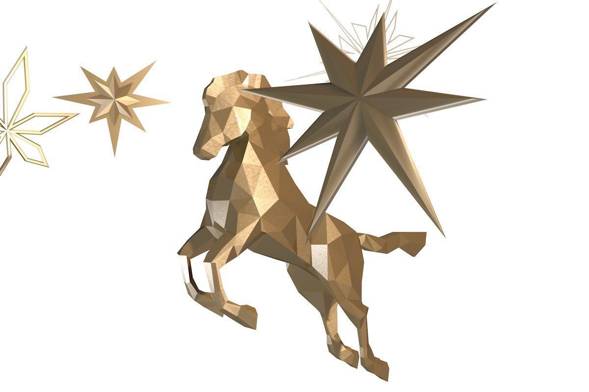 Pegasus Low Poly 3D model 3D model | CGTrader