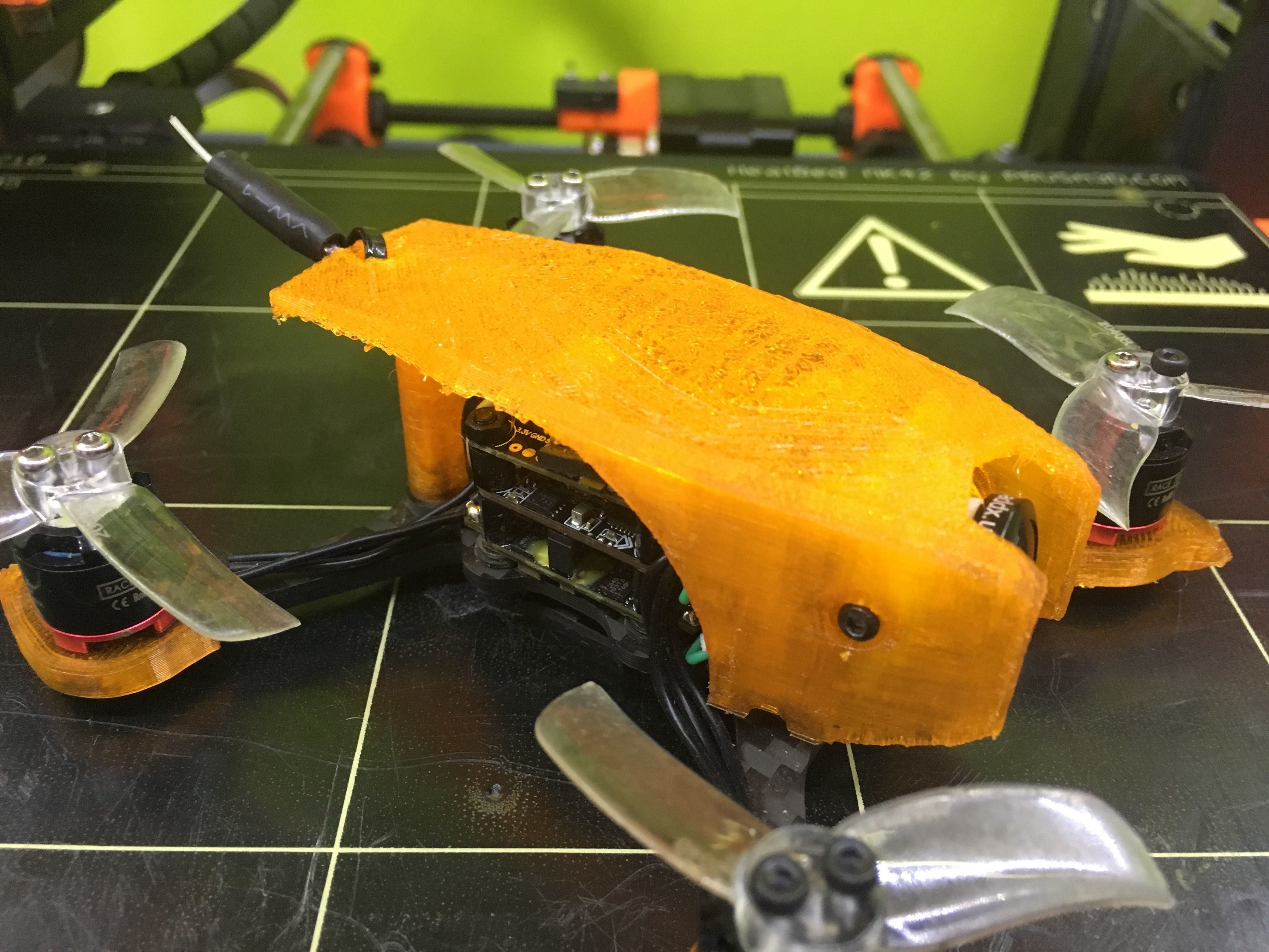 Babyhawk R Canopy 3D model 3D printable | CGTrader