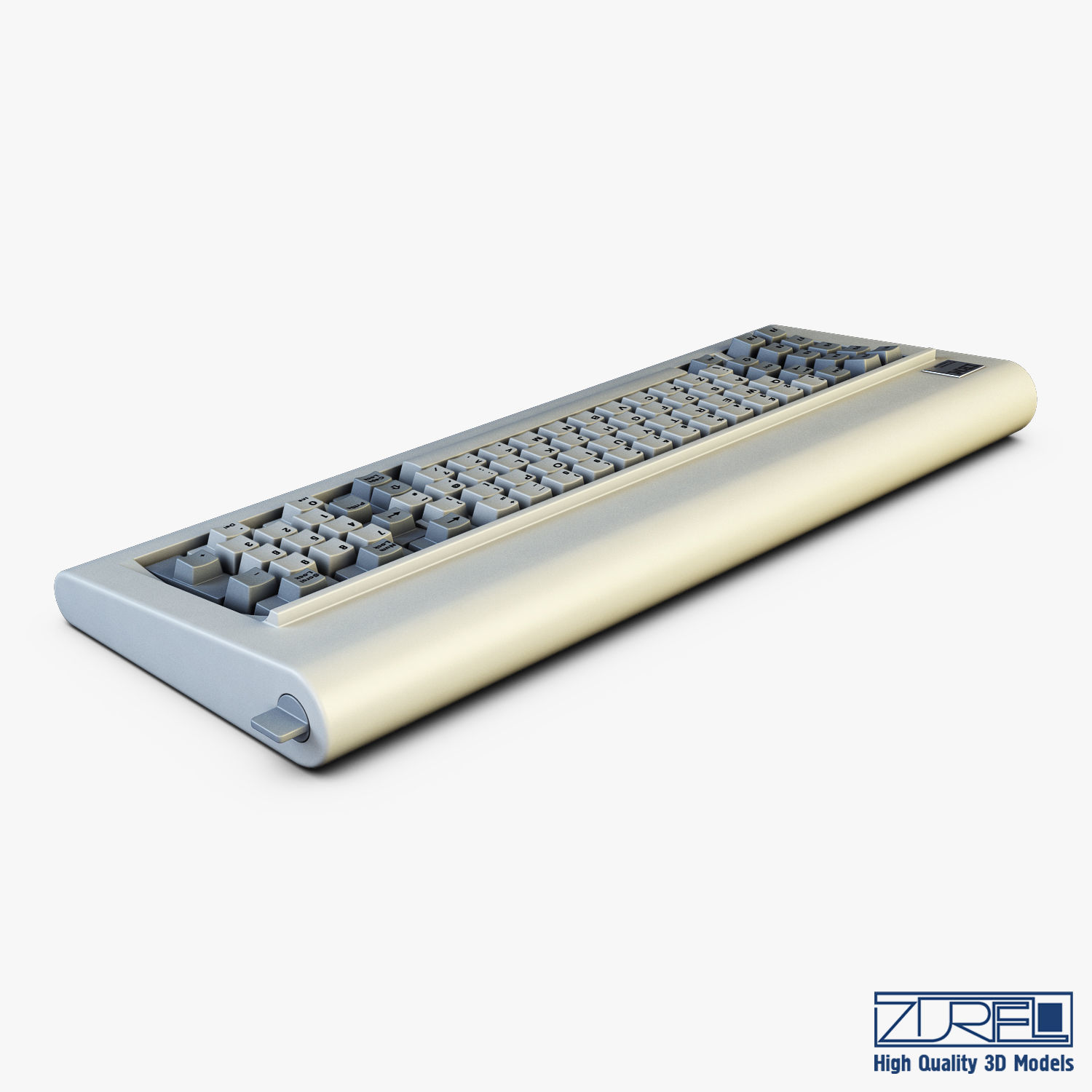 IBM 5150 Keyboard 3D model | CGTrader