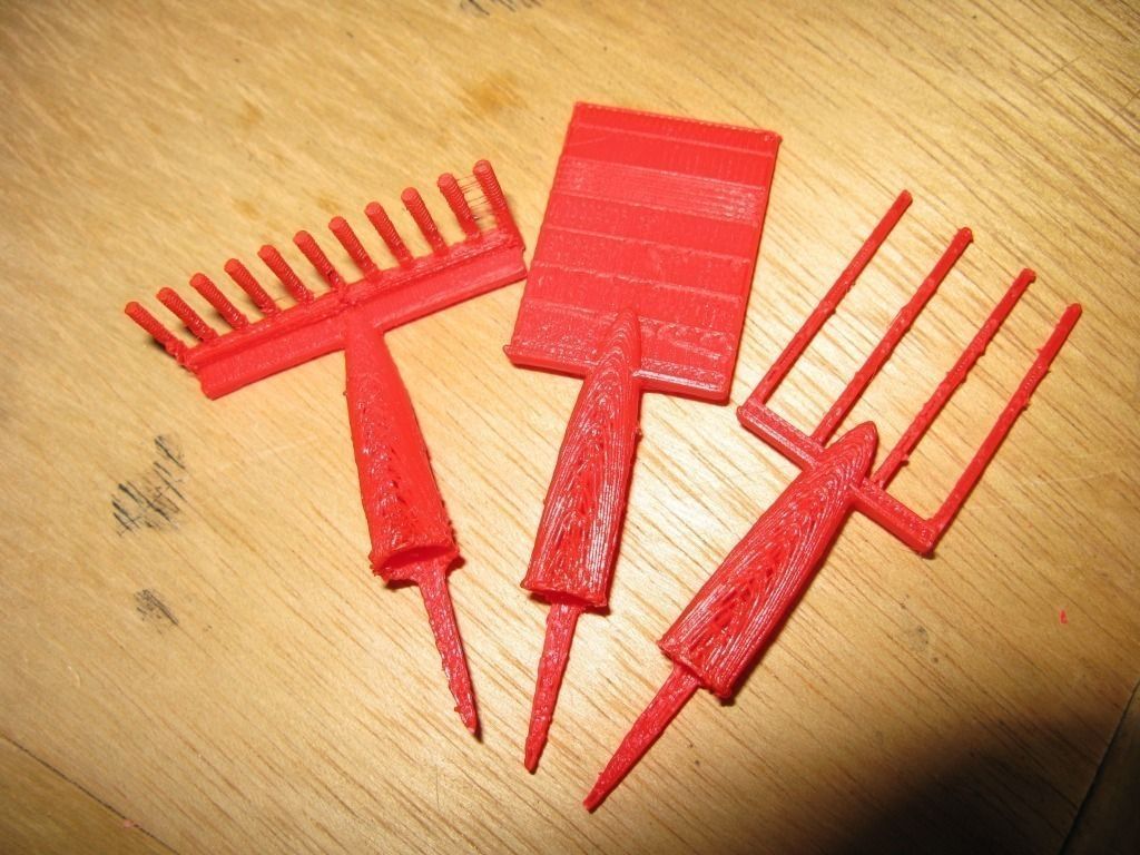 Pen lid Garden set free 3D model 3D printable | CGTrader