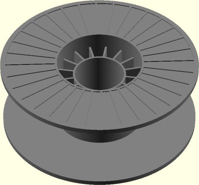 Makerbot Spool model free 3D model 3D printable | CGTrader