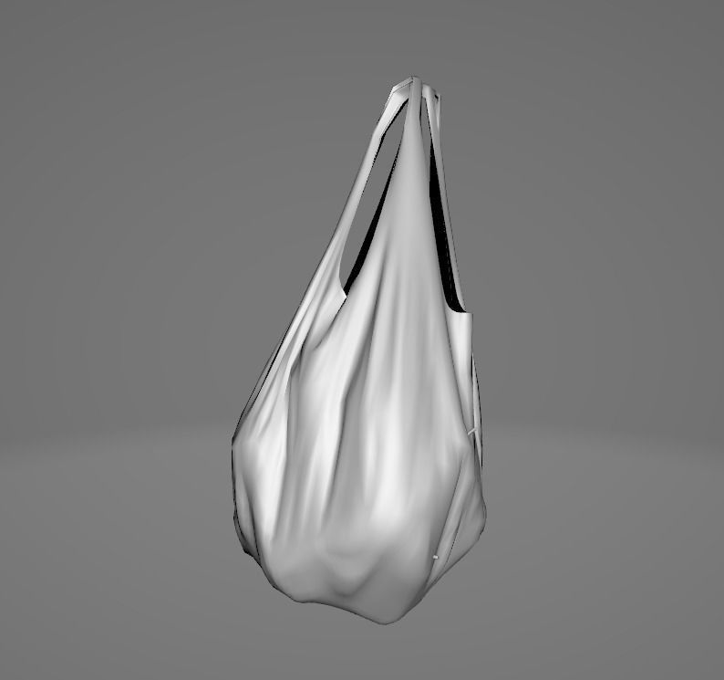 3D model Plastic bag VR / AR / low-poly | CGTrader