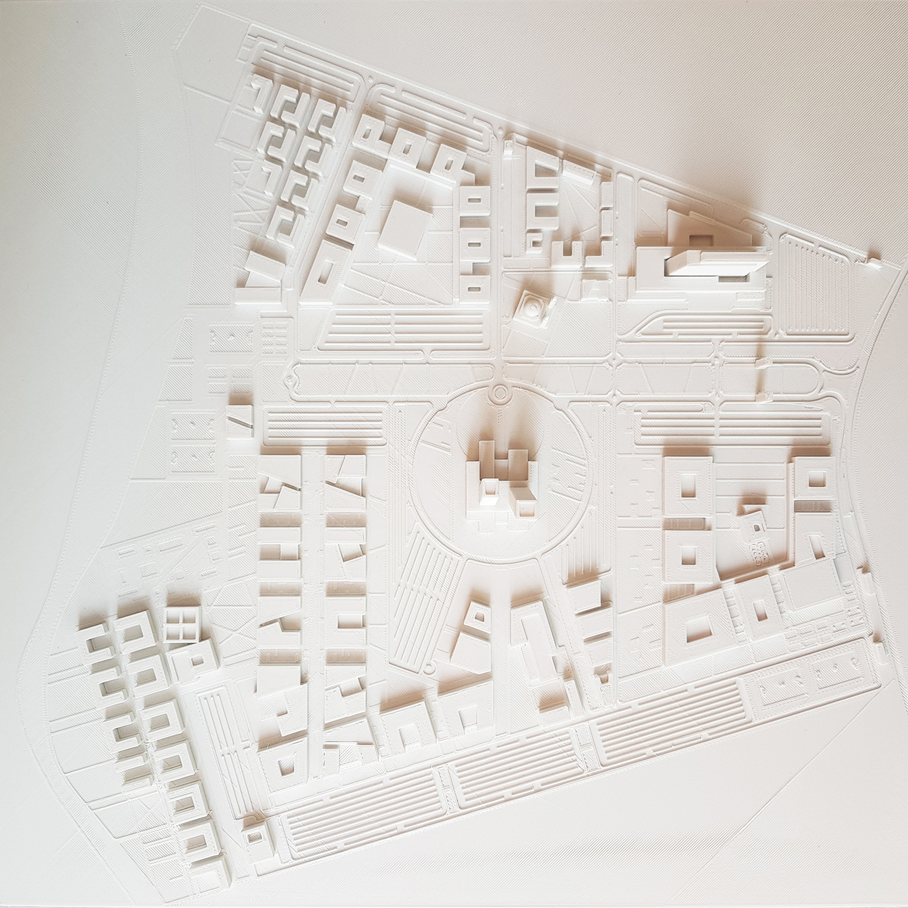 Site Plan for University 3D model 3D printable | CGTrader