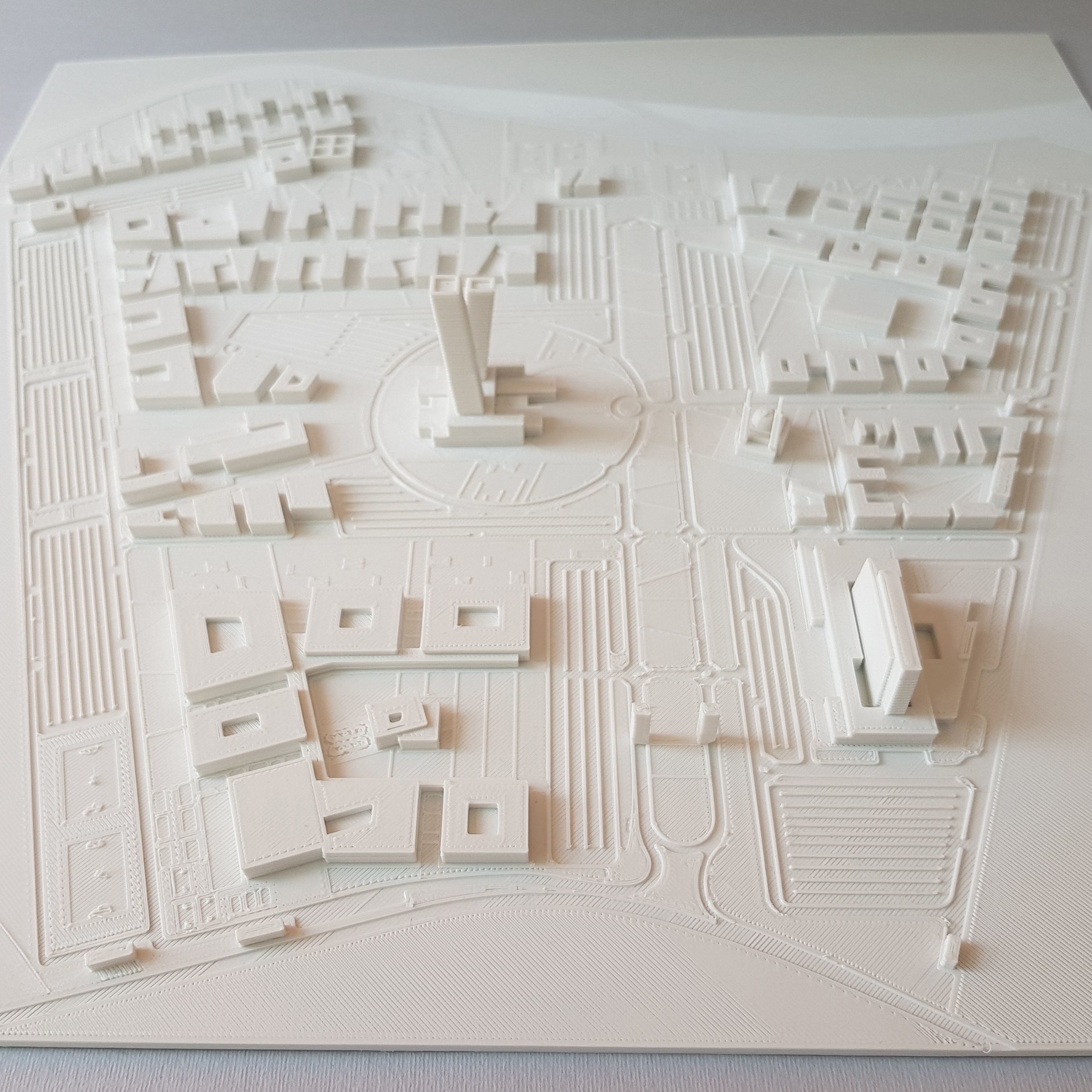 Site Plan for University 3D model 3D printable | CGTrader